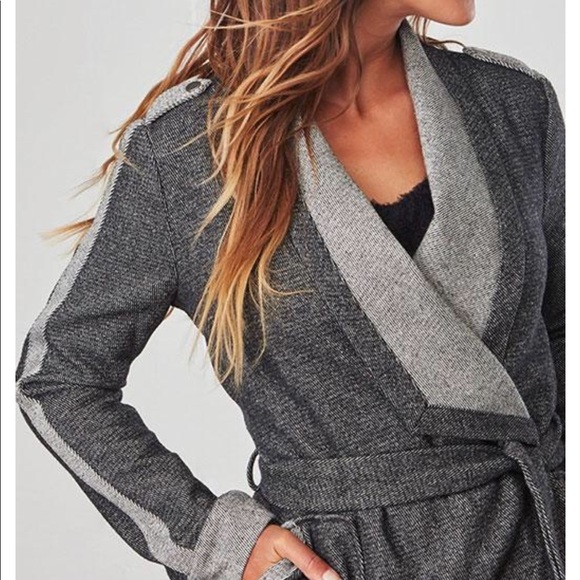 BB Dakota | Jackets & Coats | Bb Dakota Grey Coat | Poshmark